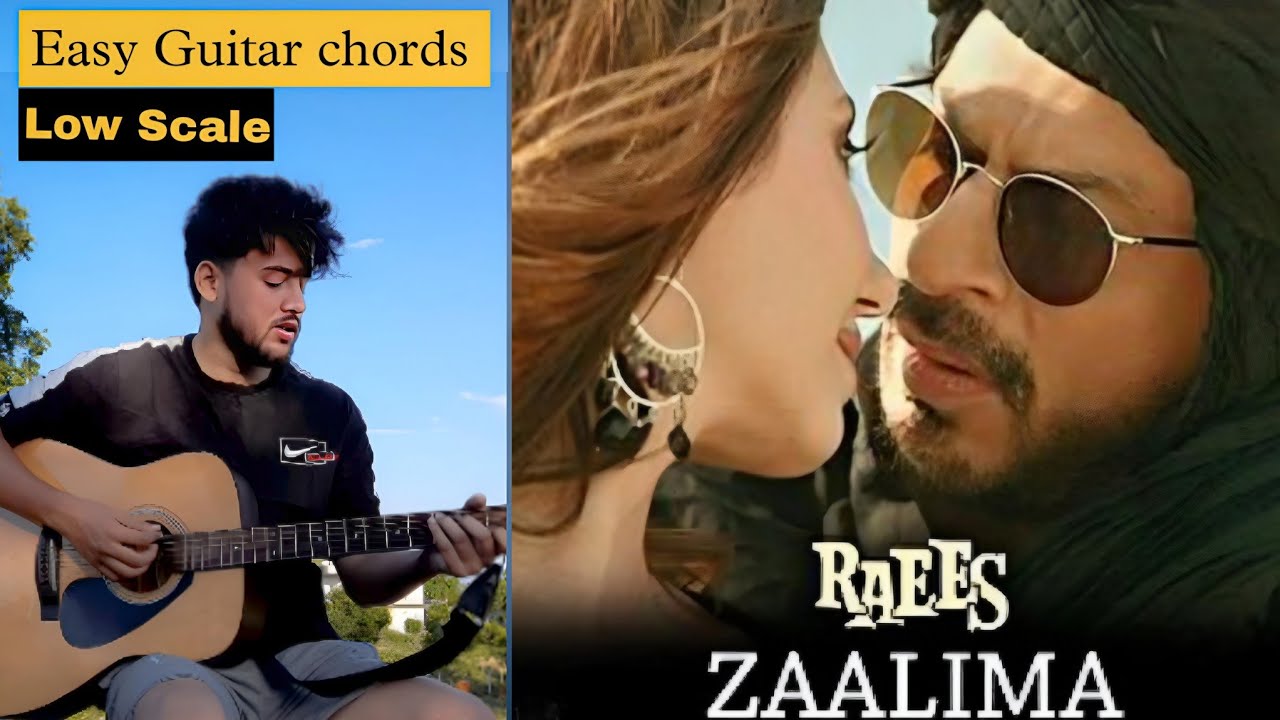 Zaalima - Guitar Cover & Lesson || Easy Low Scale Open Chords #187 ...