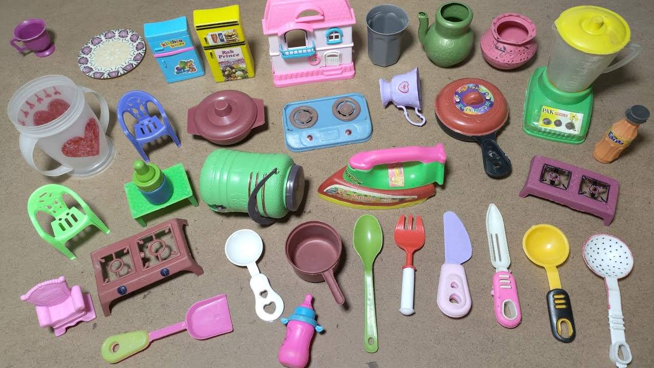 4 Minutes Satisfying with Unboxing Cute Tiny Cooking Set Compilation ...