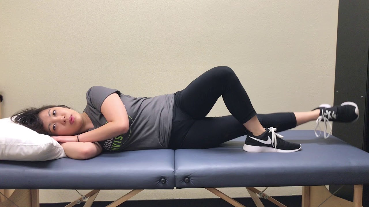 Inner Thigh Leg Raises - YouTube
