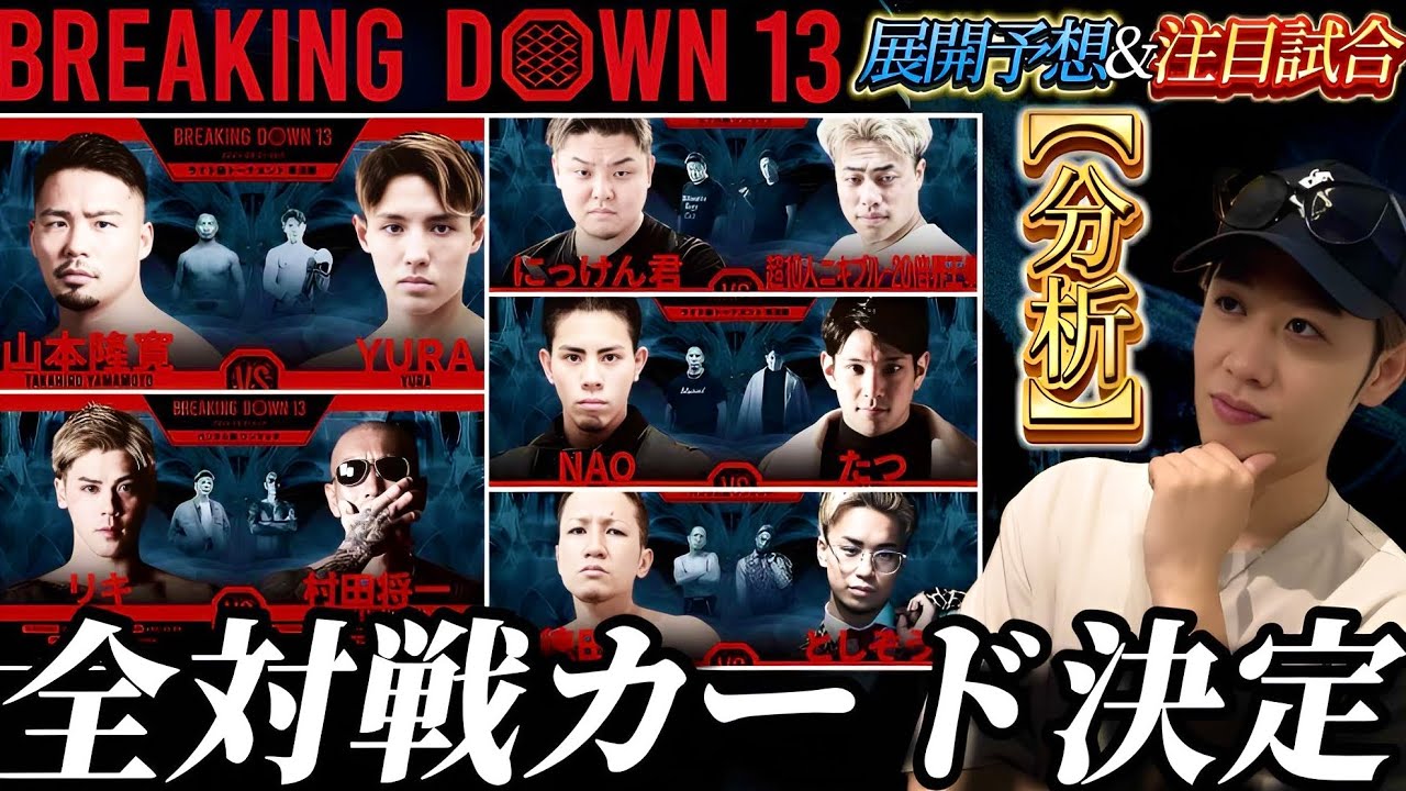 【Breaking Down13】全対戦カード分析＆展開予想！注目試合は… - YouTube