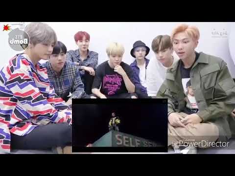 Bts reaction to Exo : love shot .