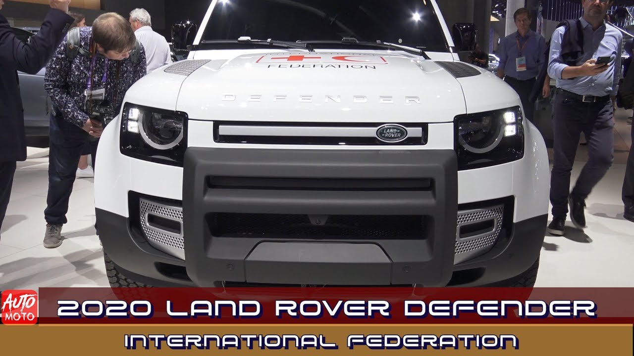 2020 Land Rover Defender IF Red Cross - Exterior Walkaround - IAA ...