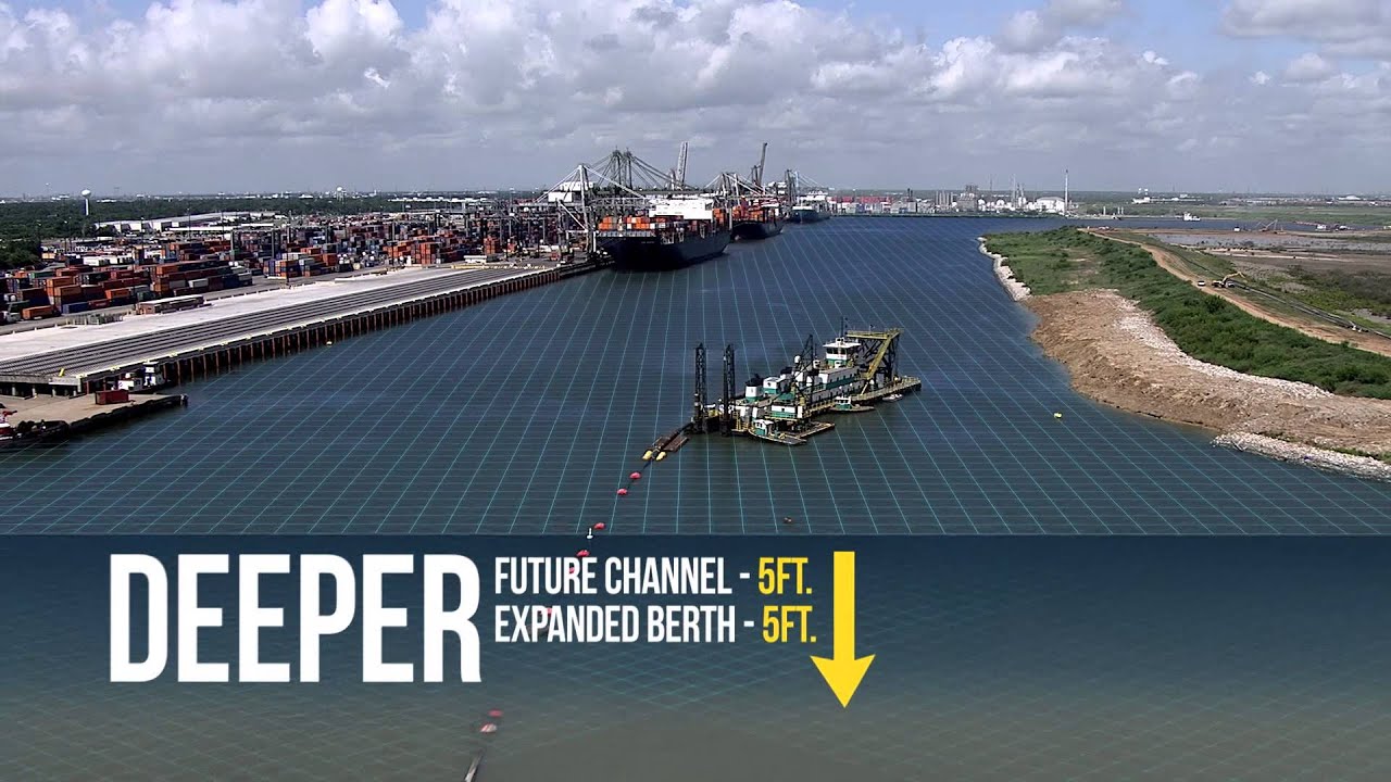 Super Post-Panamax Cranes Mark New Era for Port Houston - YouTube