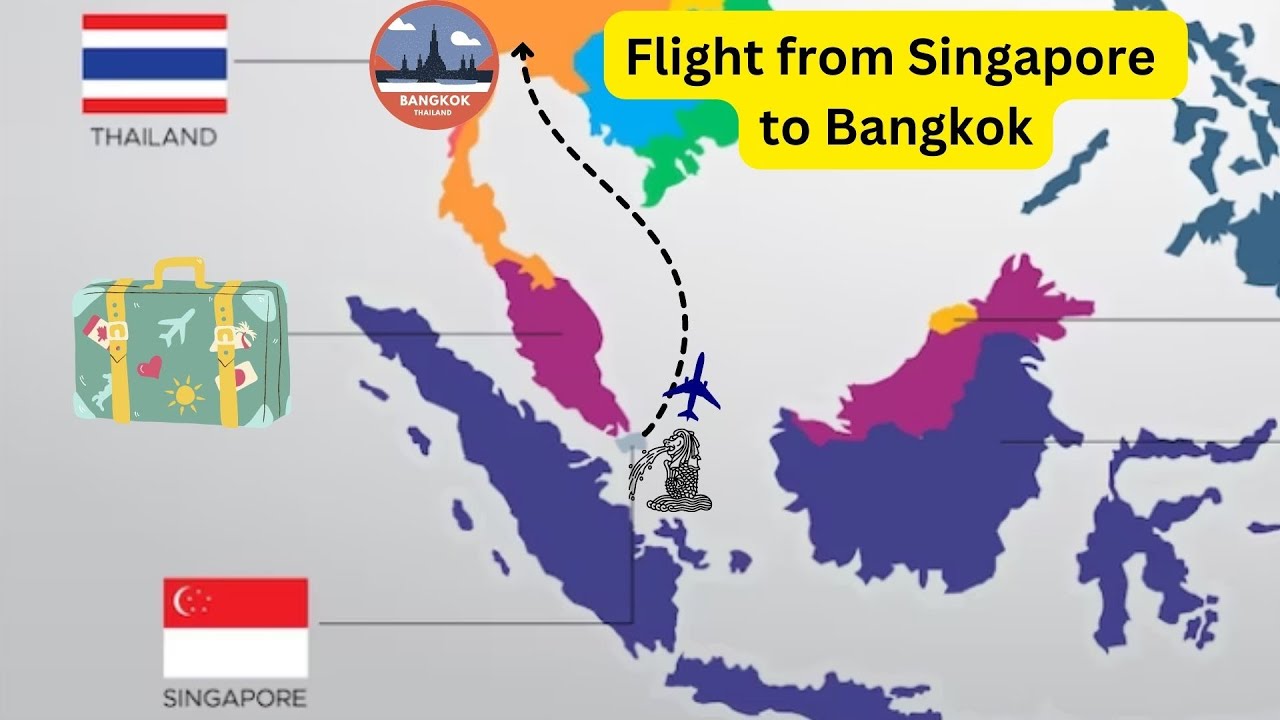 TR 610 Scoot flight from Singapore to Bangkok (Apr 2023) - YouTube