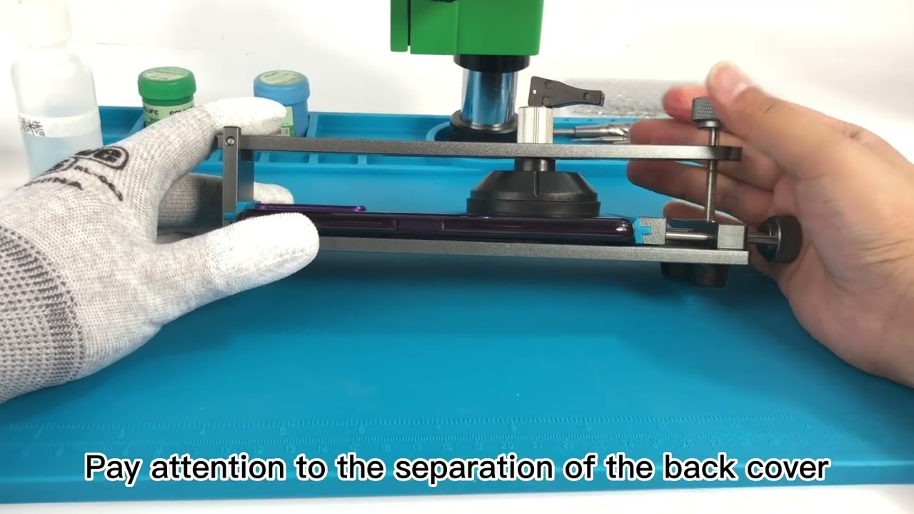 SS-601G Android Phone back cover removal | SUNSHINE REPAIR TOOLS - YouTube