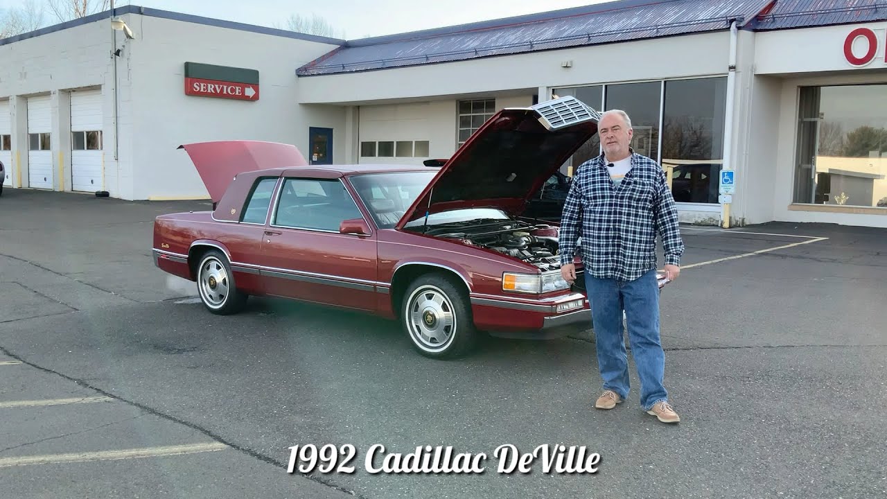 SOLD !1992 Cadillac DeVille At Old Forge Motorcars - YouTube