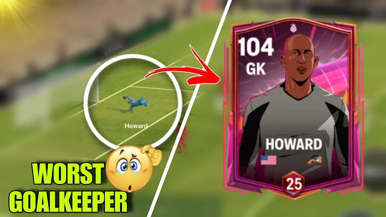100 HOWARD IS THE WORST H2H GOALKEEPER IN FC MOBILE 🤯 FC MOBILE BEST GK ...