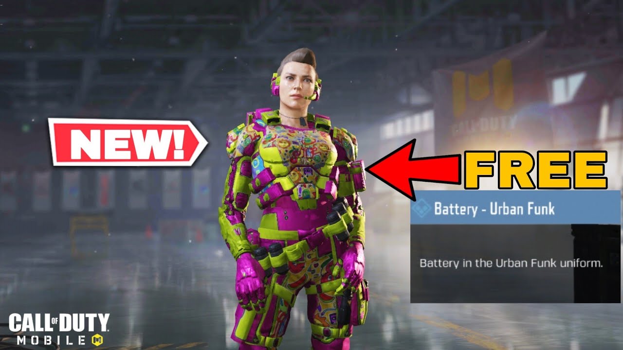 How to Get FREE Battery - Urban Funk in Cod Mobile - YouTube