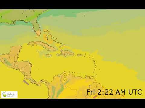 Caribbean Surface Temperature Weather Forecast HD: 27 Jan 2020 [Updated ...