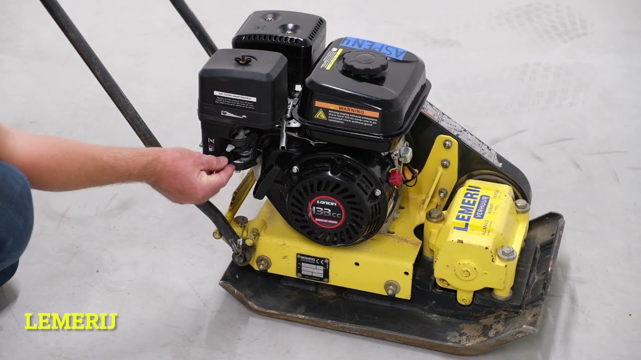 Uitleg instructie kleine trilplaat - YouTube