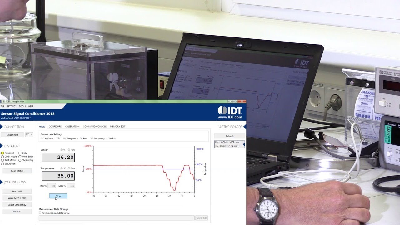 IDT Sensor Signal Conditioner (SSC) Evaluation Kit Overview - YouTube