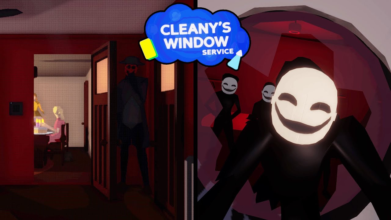 Scary window-cleaning game Horror Game "Cleany's Window Service" – full ...