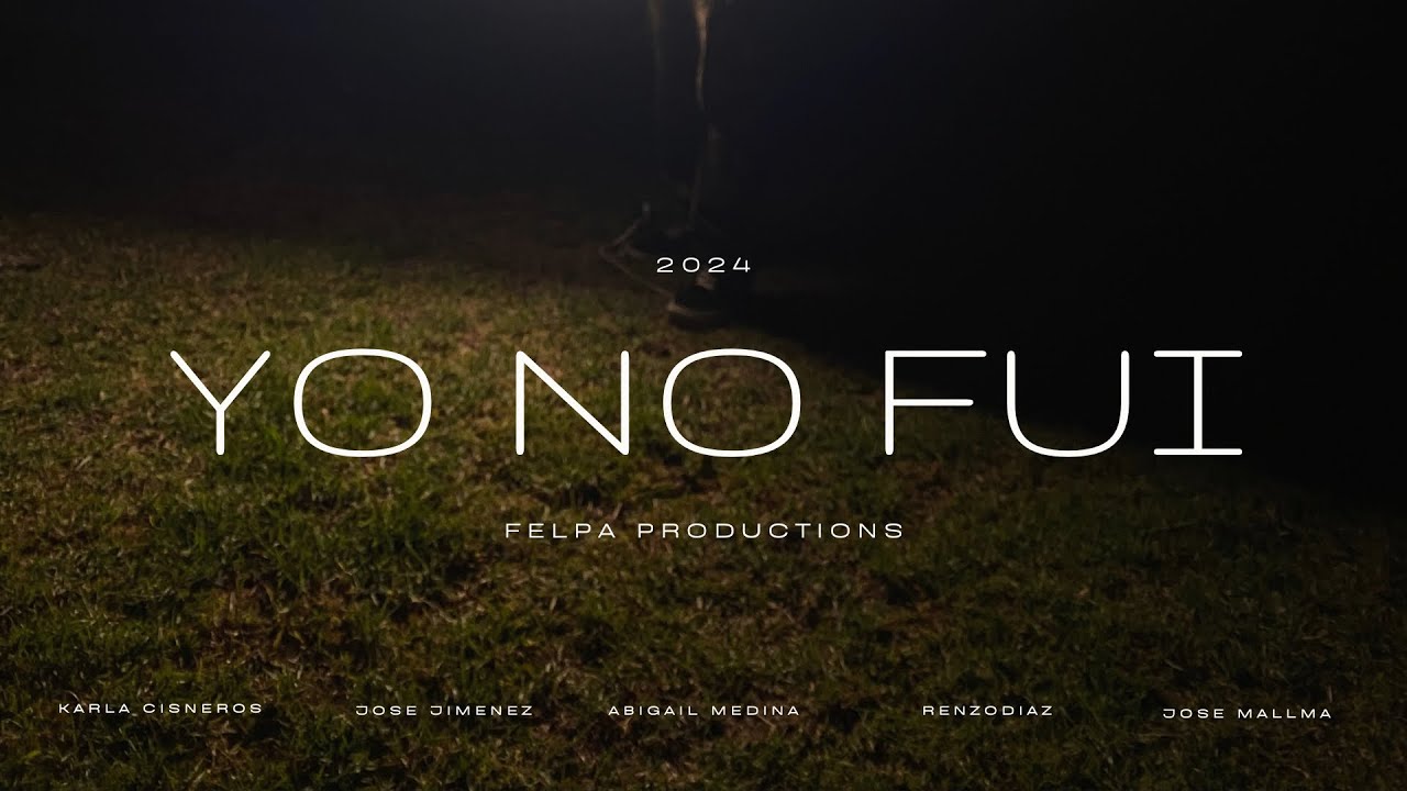 YO NO FUI - CORTOMETRAJE - YouTube