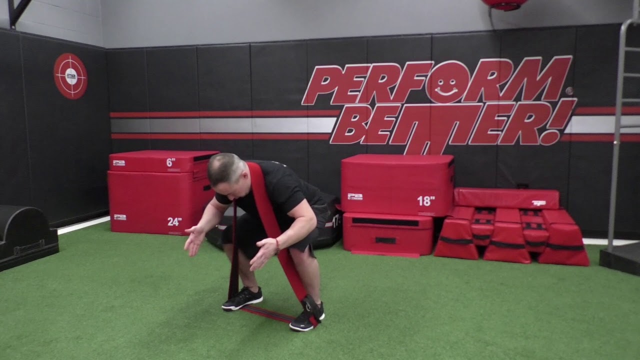 NT Loop Squat - Band Exercise - YouTube