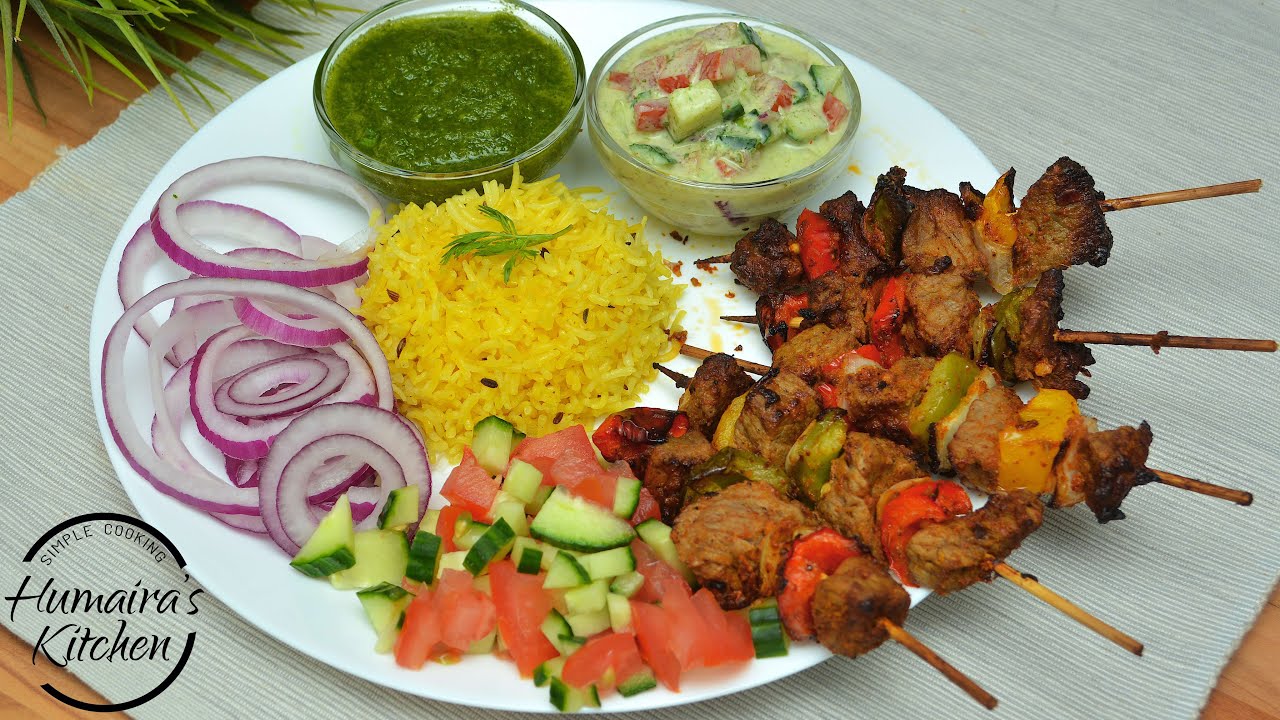 Mutton Tikka Boti Sticks - Beef Tikka Sticks - Bakra Eid Special ...