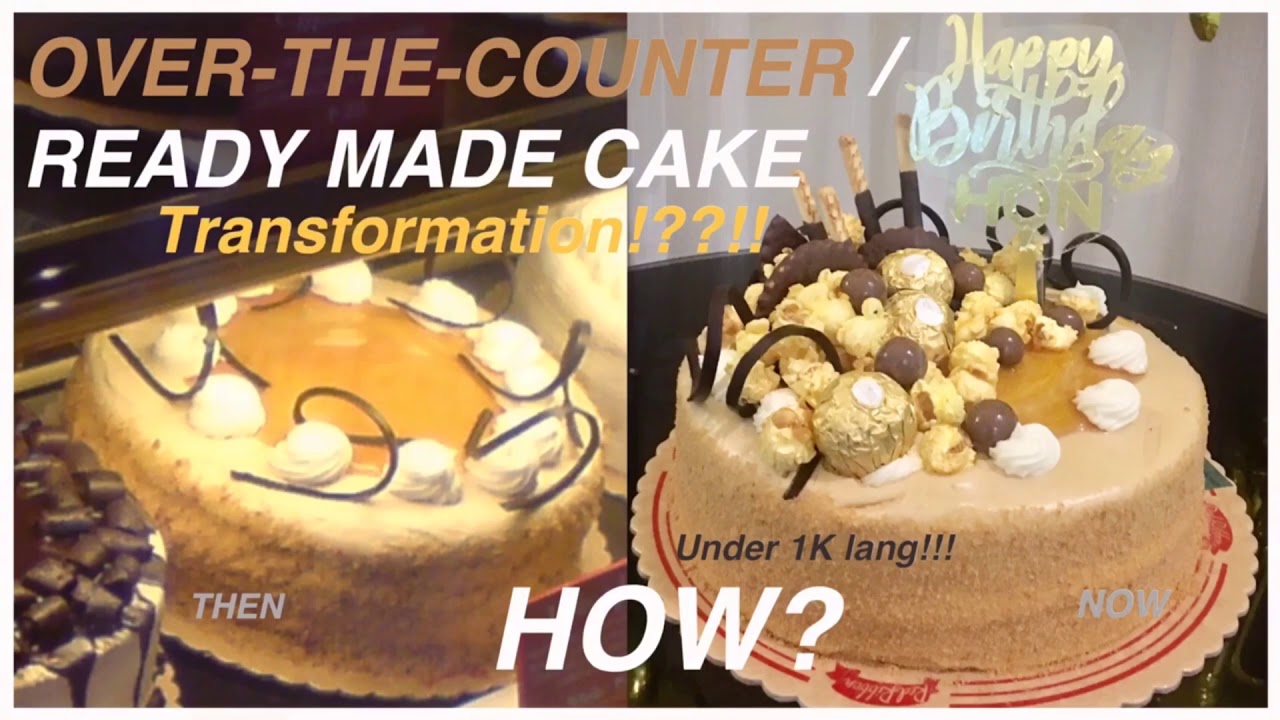TURN A STORE-BOUGHT CAKE TO ‘ARTISAN’ CAKE | Tipid Hack - YouTube
