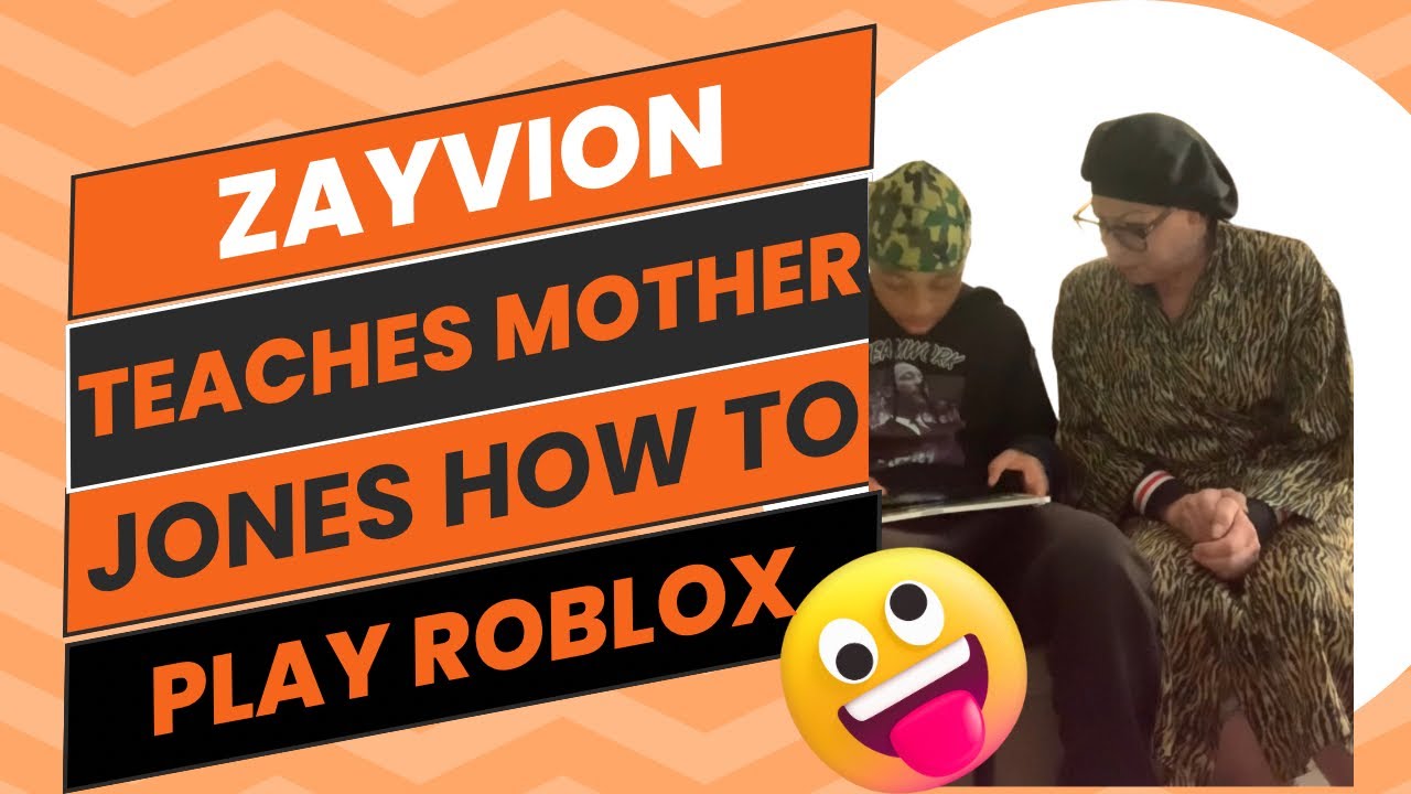 Mother Jones Learns Roblox #videogames #roblox - YouTube