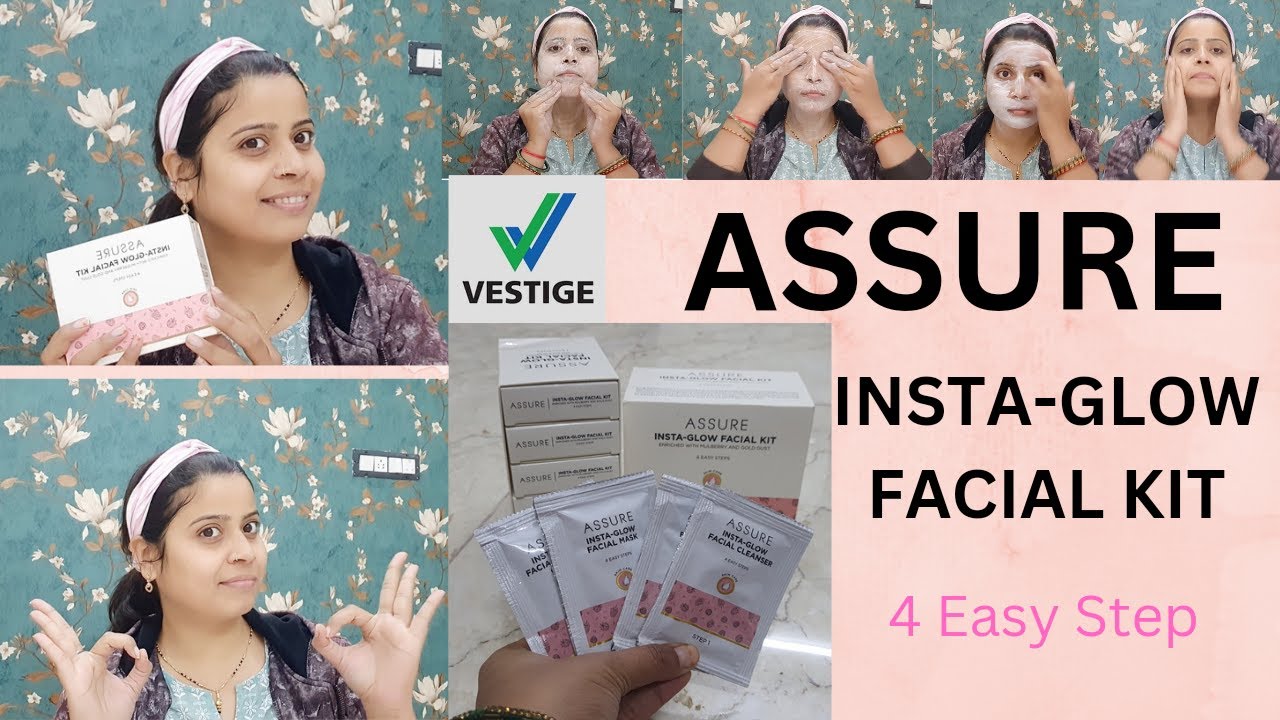 Assure Insta-Glow Facial Kit |Facial at home| Live Demo | Insta-Glow ...