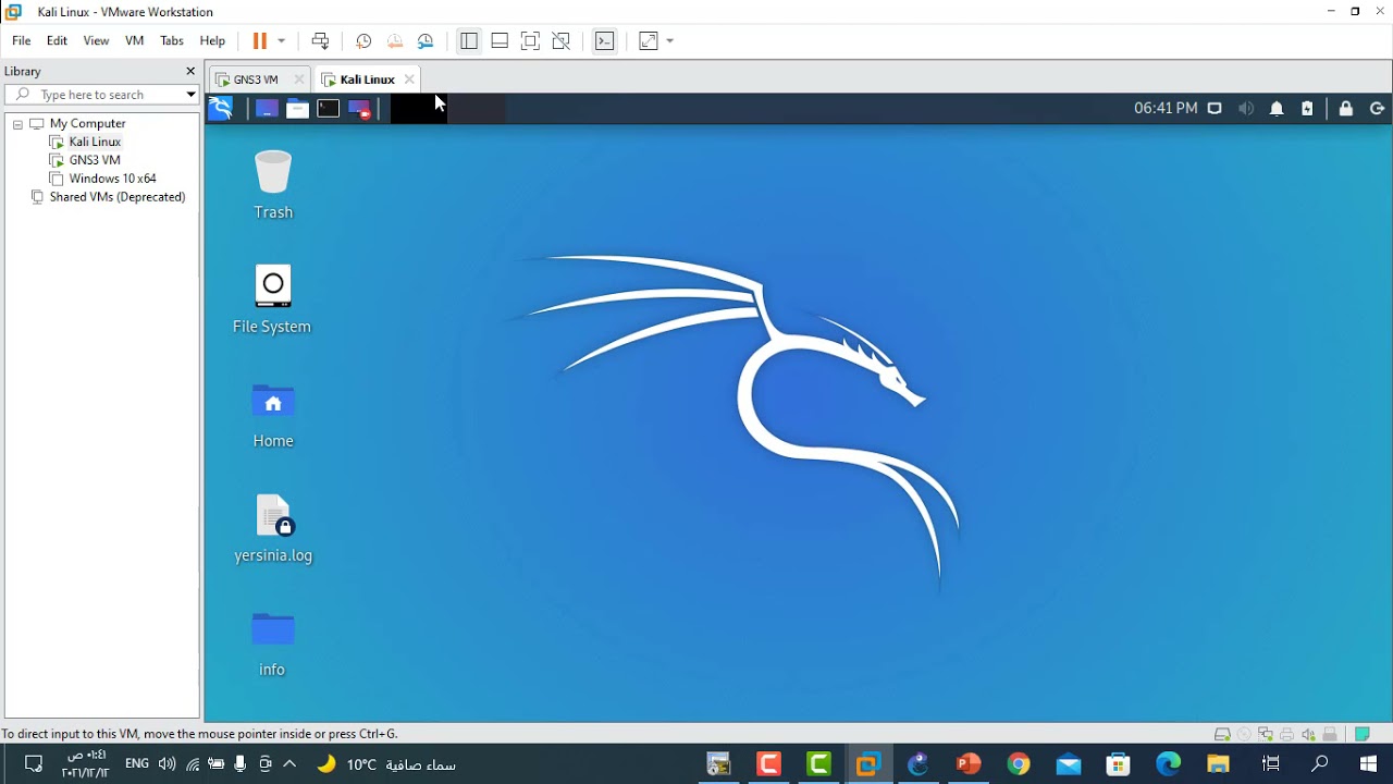 الجلسة الرابعة VLAN Hopping Switch spoofing attack - YouTube