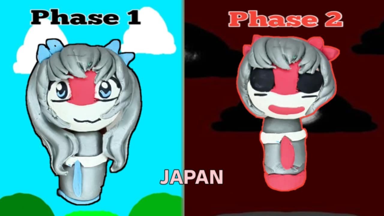 Making Sprunki OC Japan Phase 1 and 2 #sprunki #sprunkioc #incredibox # ...
