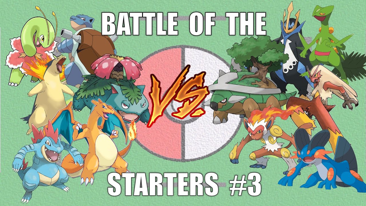 Battle of the Starters #3 - Pokémon Battle Revolution - YouTube