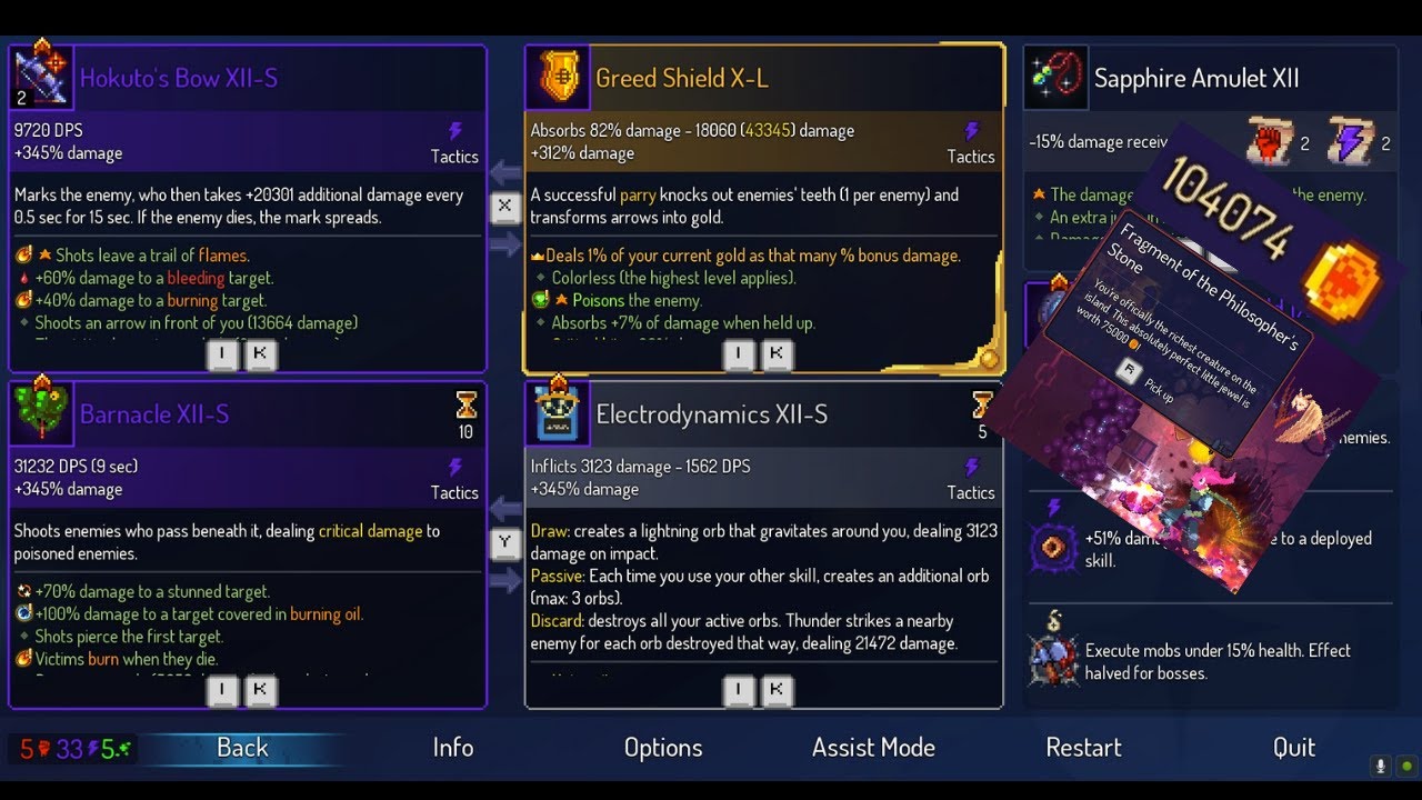 Dead Cells | Hokuto's Bow Showcase (5BC) - YouTube