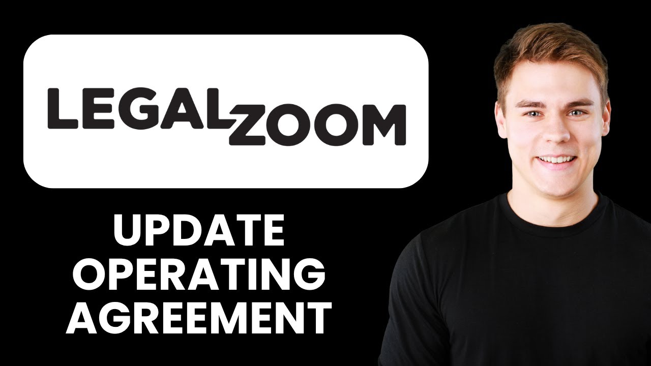 NEW! How to Update Operating Agreement with LegalZoom (2025) 📄 | Guide ...