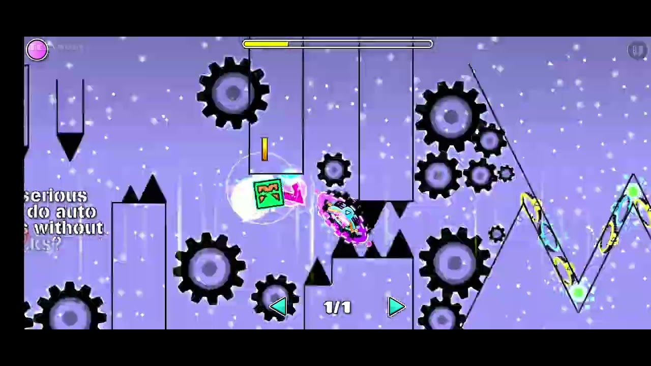 Geometry dash ton 618 extreme moment start pos - YouTube