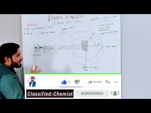 lec 6 | ch atomic structure| discovery of nucleus| Rutherford atomic ...