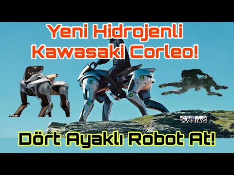 Yeni Hidrojenli Kawasaki Corleo! Dört Ayaklı Robot At! New Kawasaki Corleo Four-legged Robot Horse!