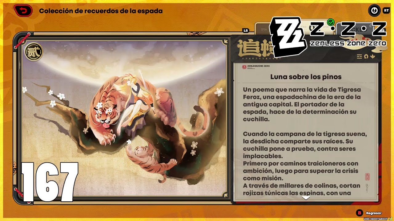 Zenless Zone Zero - Ep 167 - La Segunda Espada. Luna sobre los pinos ...