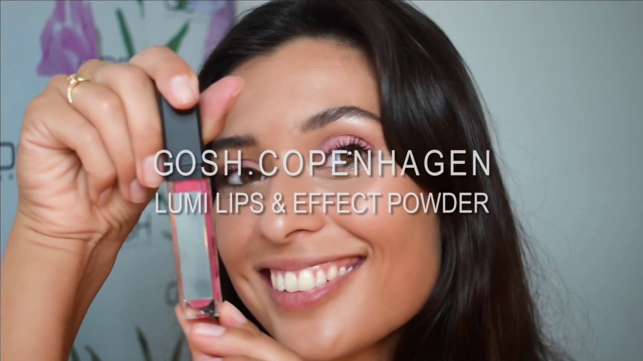 GOSH COPENHAGEN - LUMI LIPS & Effect Powder - AW18 - YouTube