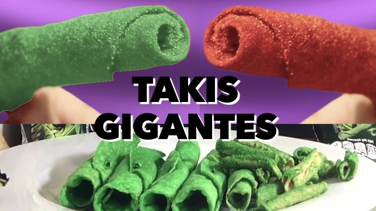 TAKIS ZOMBIE GIGANTES. EXPECTATIVA/REALIDAD - YouTube