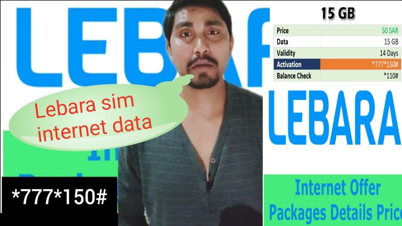 How to activate Lebara sim internet data offer | Lebara sim internet ...