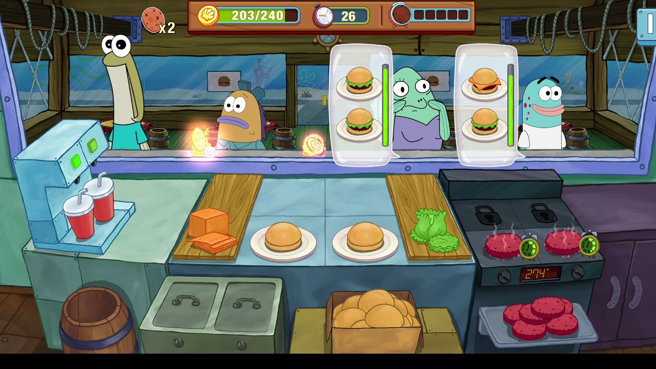 Gameplay SpongeBob Krusty Cook Off 1 - YouTube
