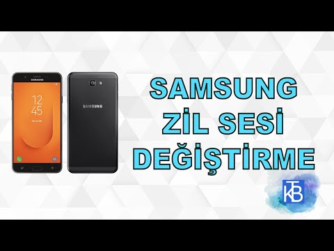 Samsung galaxy J7 zil sesi nasıl değiştirilir?