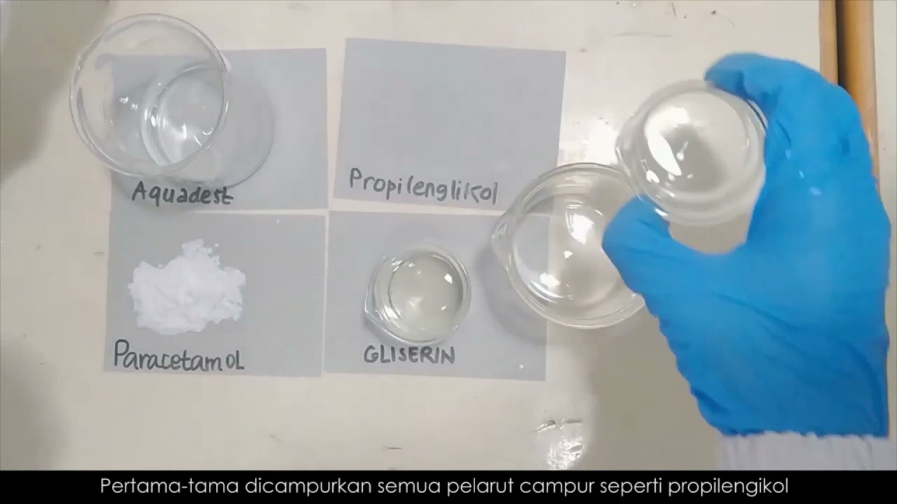 Praktikum Teknologi Sediaan Liquidan dan Semisolida Modul Elixir - YouTube