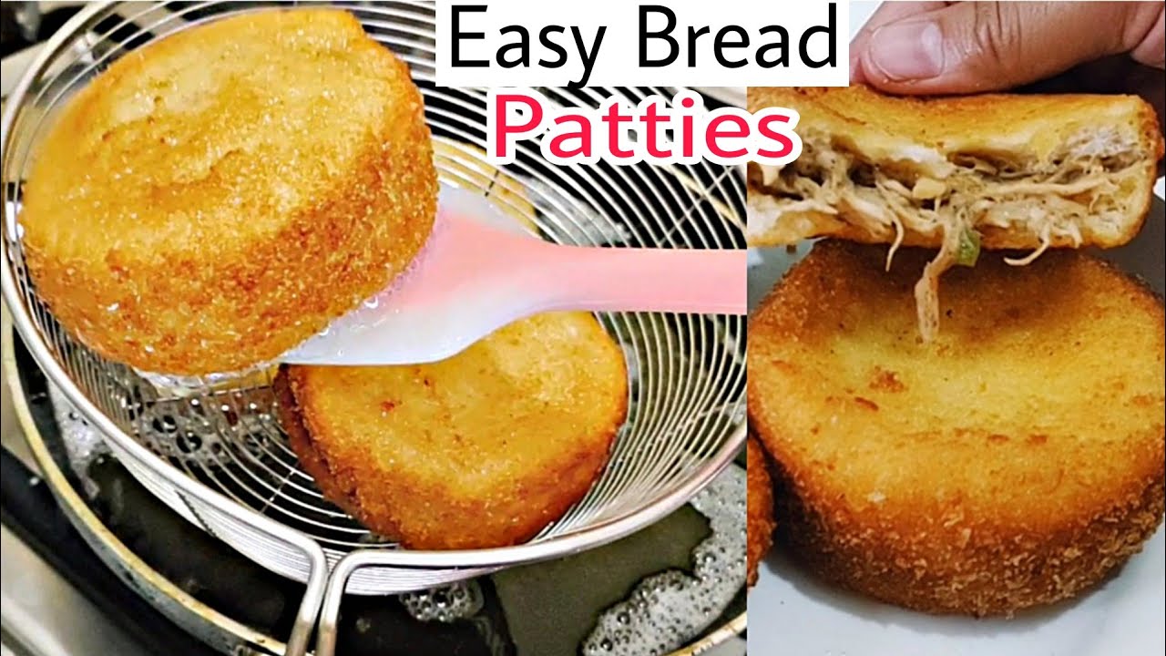 Easy Bread Patties | Chicken Patties | Chicken Bread Patties | Easy ...
