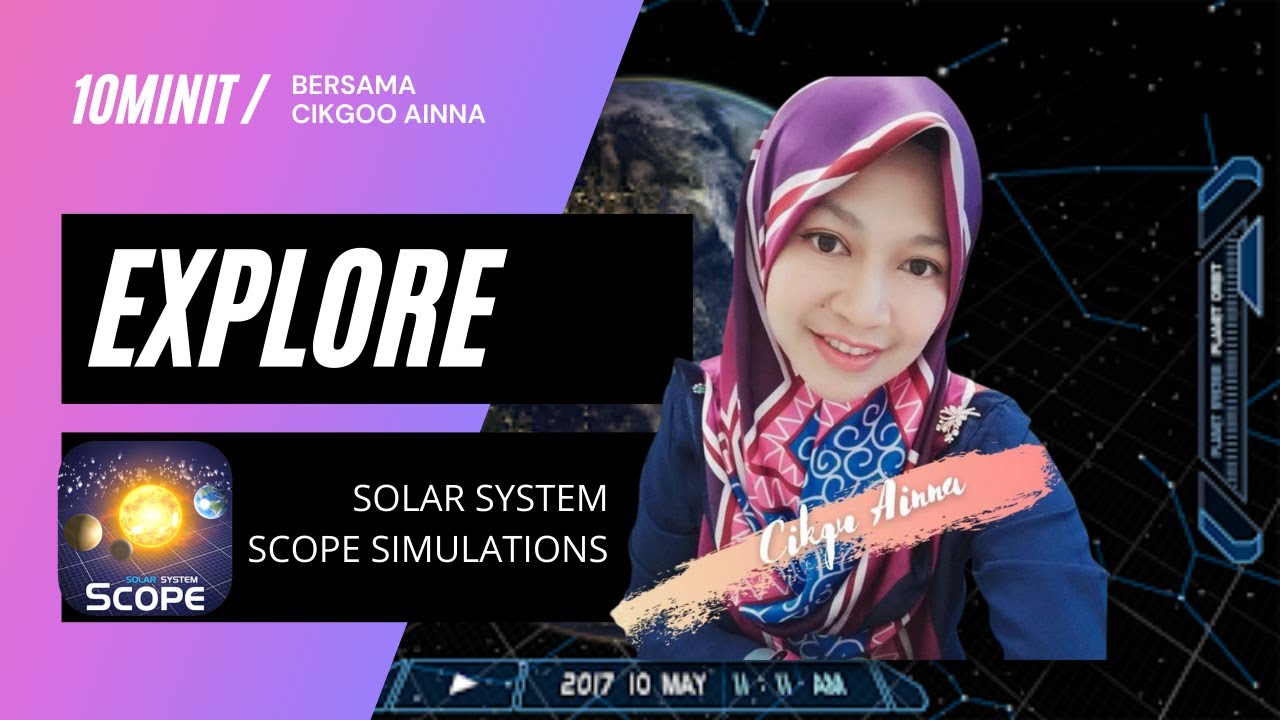 Explore Solar System Scope App Bersama Cikgoo Ainna - YouTube