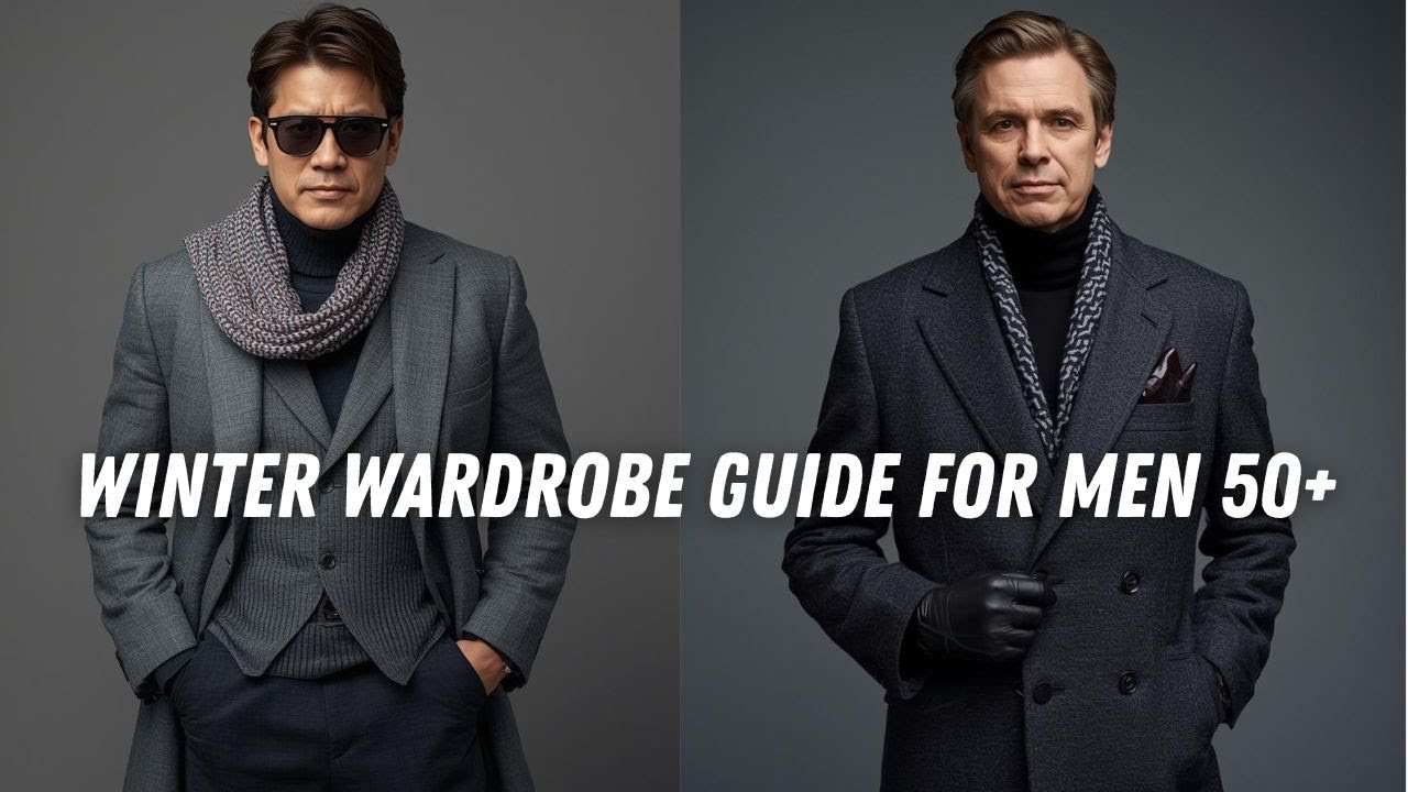 Winter Wardrobe Essentials for Men 50+ Stay Warm & Stylish This Season ...