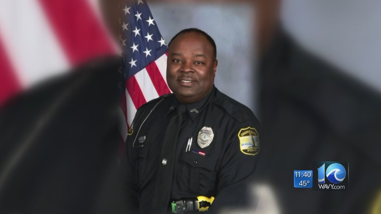 VIRGINIA BEACH OFFICER DIES - YouTube