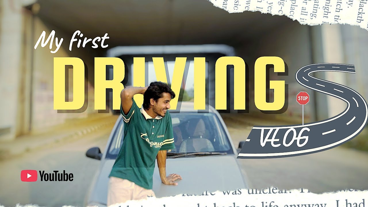 My driving vlog | first driving vlog 🤩 - YouTube