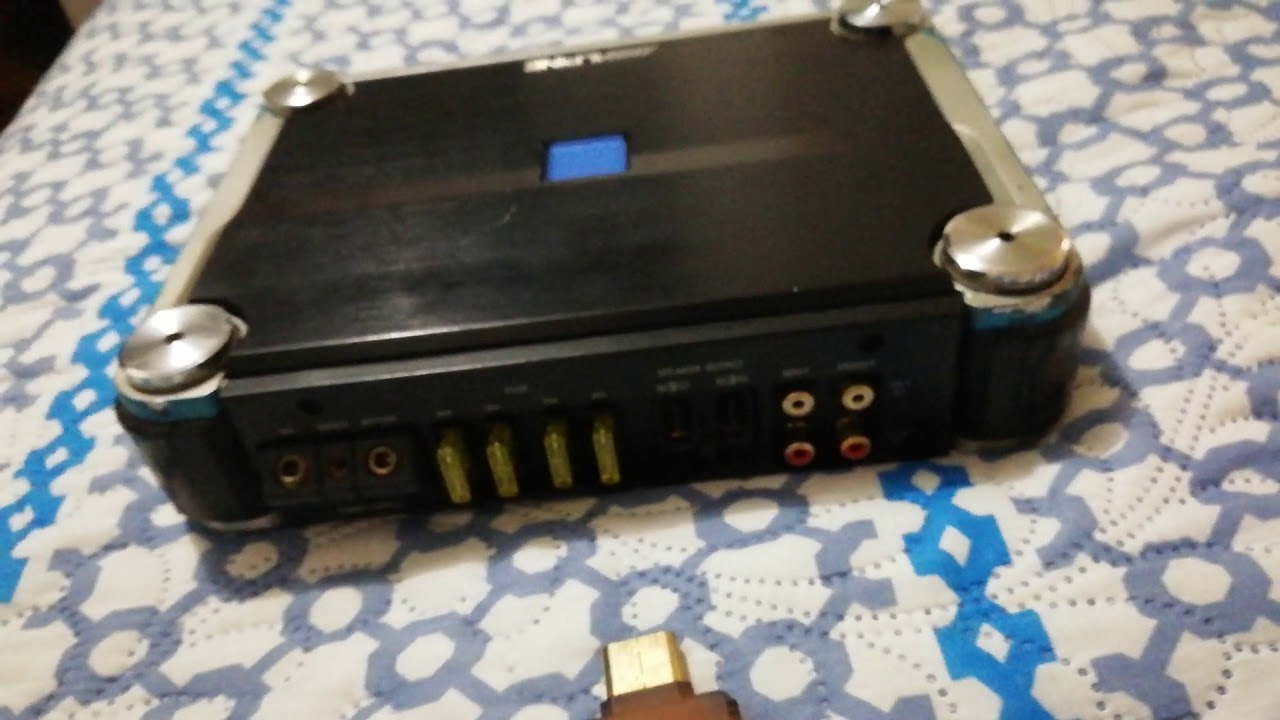 Amplificado o planta Alpine pdx 1.1000 para bajos, subwoofer, gama alta ...