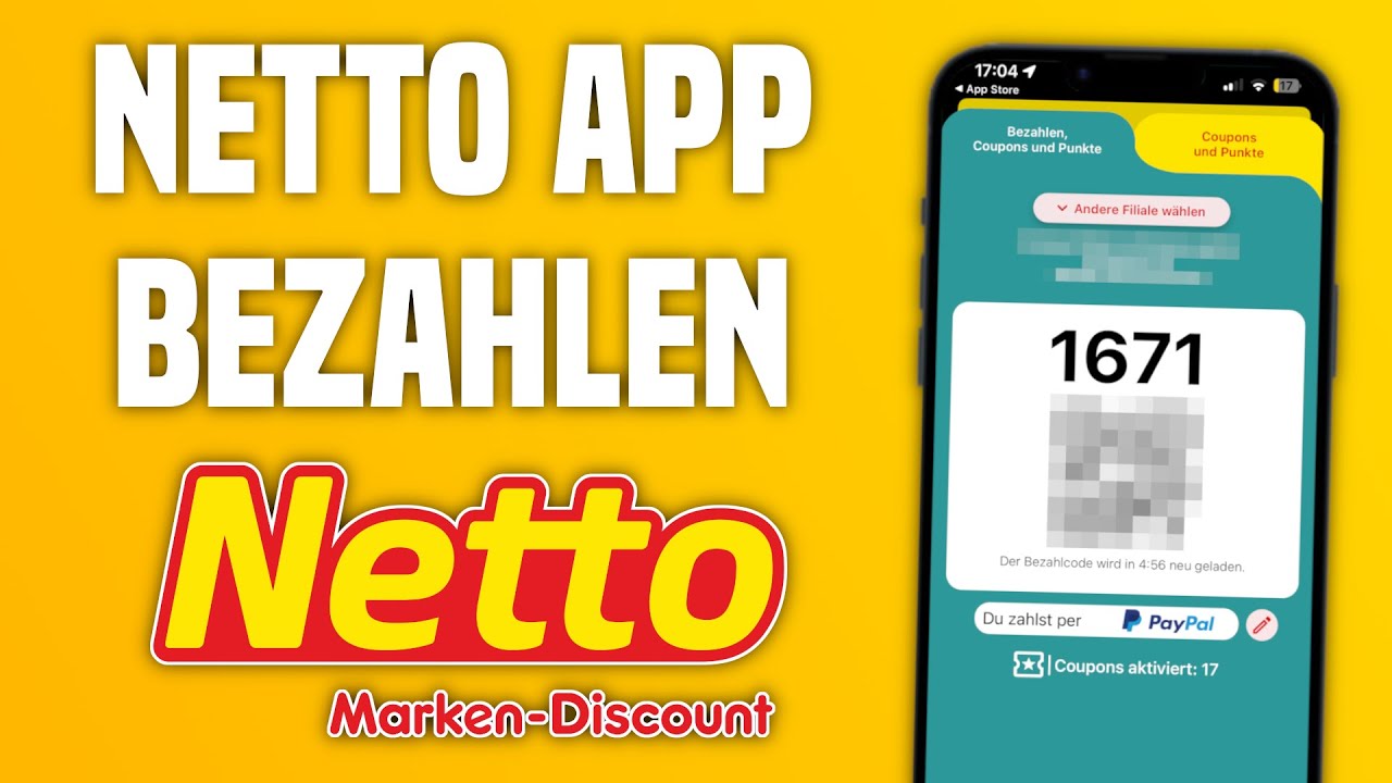 Netto App bezahlen Tutorial | Netto App einrichten Anleitung - YouTube