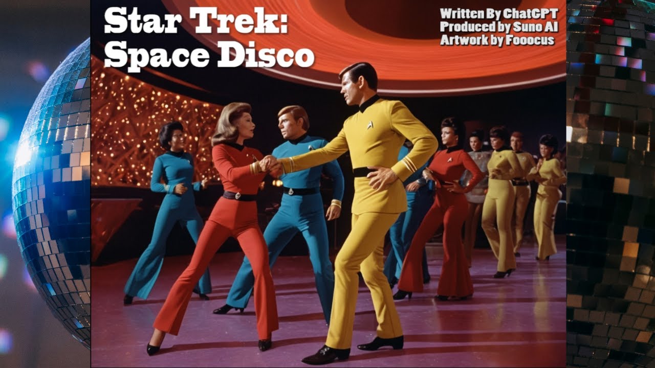 Space Disco Extravaganza! 🌌 AI's Star Trek Disco Song Will Blow Your ...