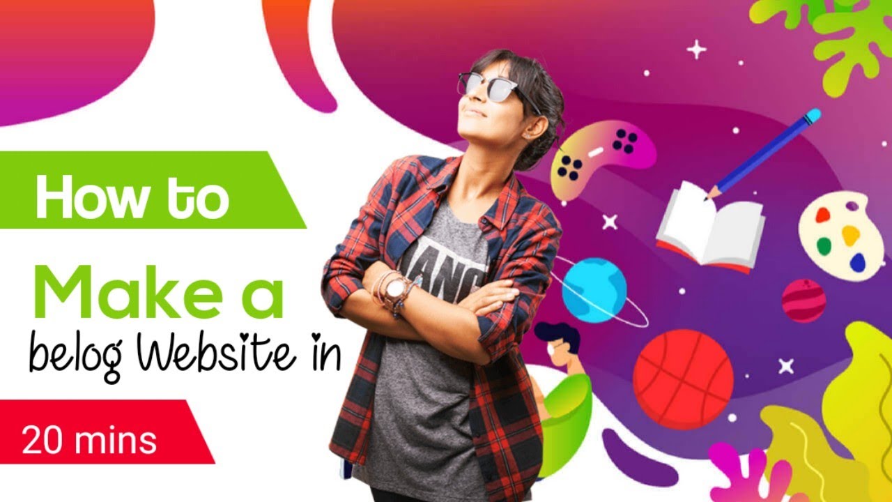 How To Create Belogging Website pages And Create News Belog - YouTube