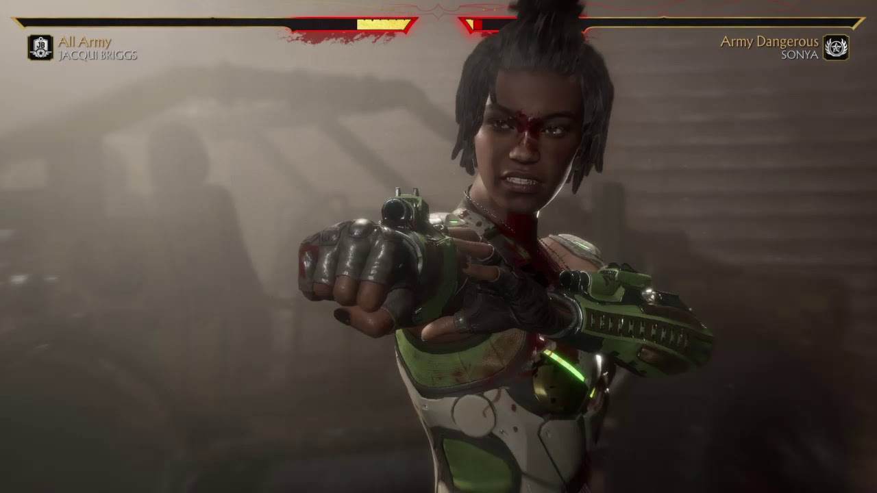 Mortal Kombat 11 Jacqui Briggs vs Sonya - YouTube