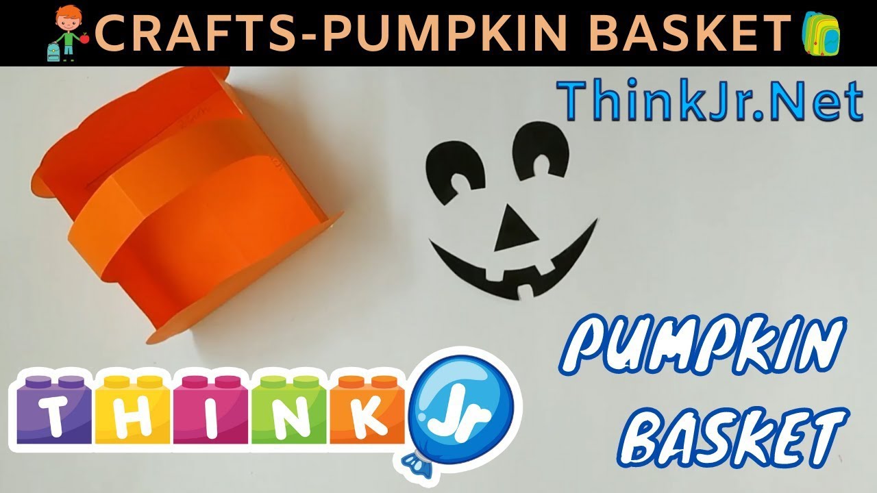 How to make a Pumpkin Basket 🎁🎀| DIY | Halloween Special 👻| Easy Crafts ...