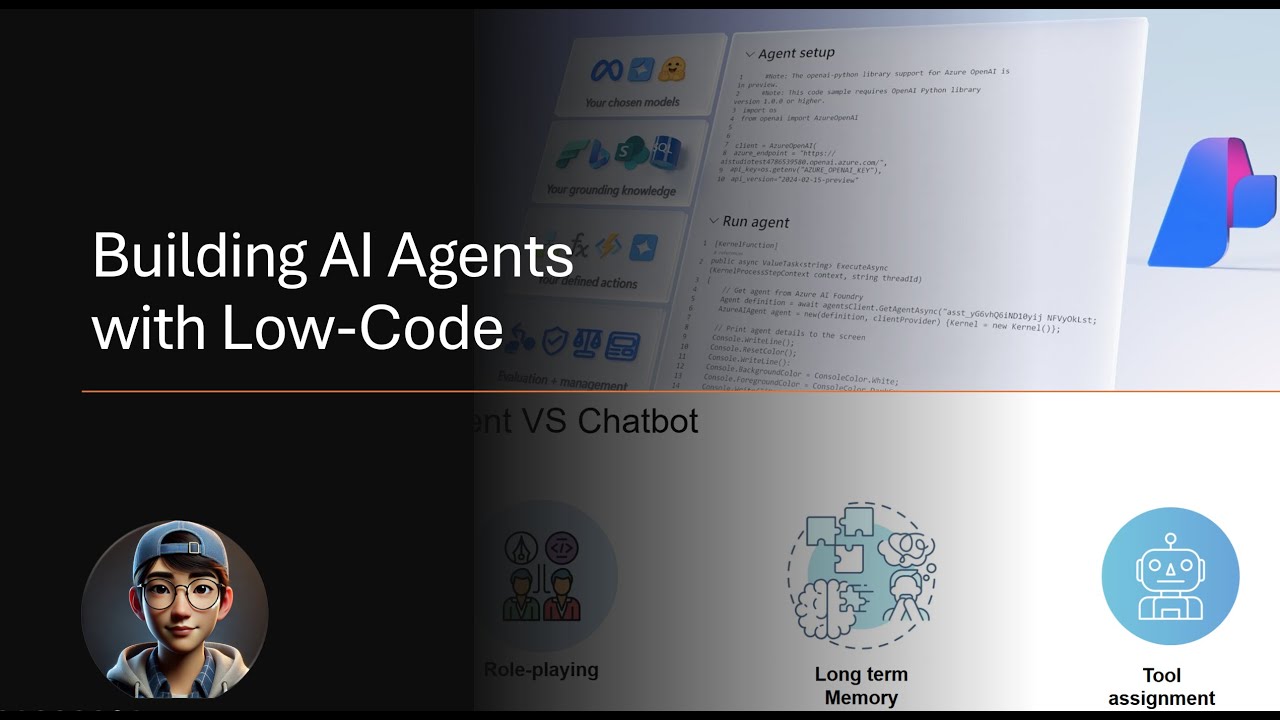 Building AI Agents with Low-Code - YouTube