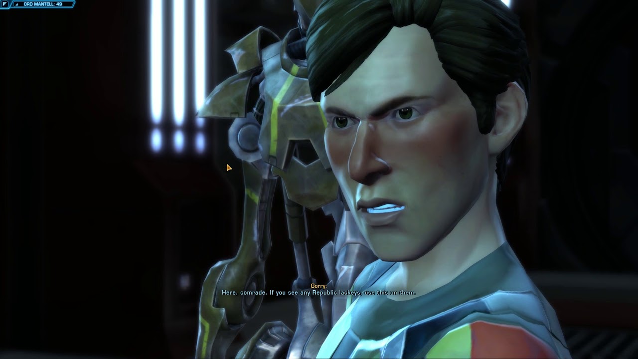 Star Wars The Old Republic - Missions on Ord Mantell Part 2 - YouTube